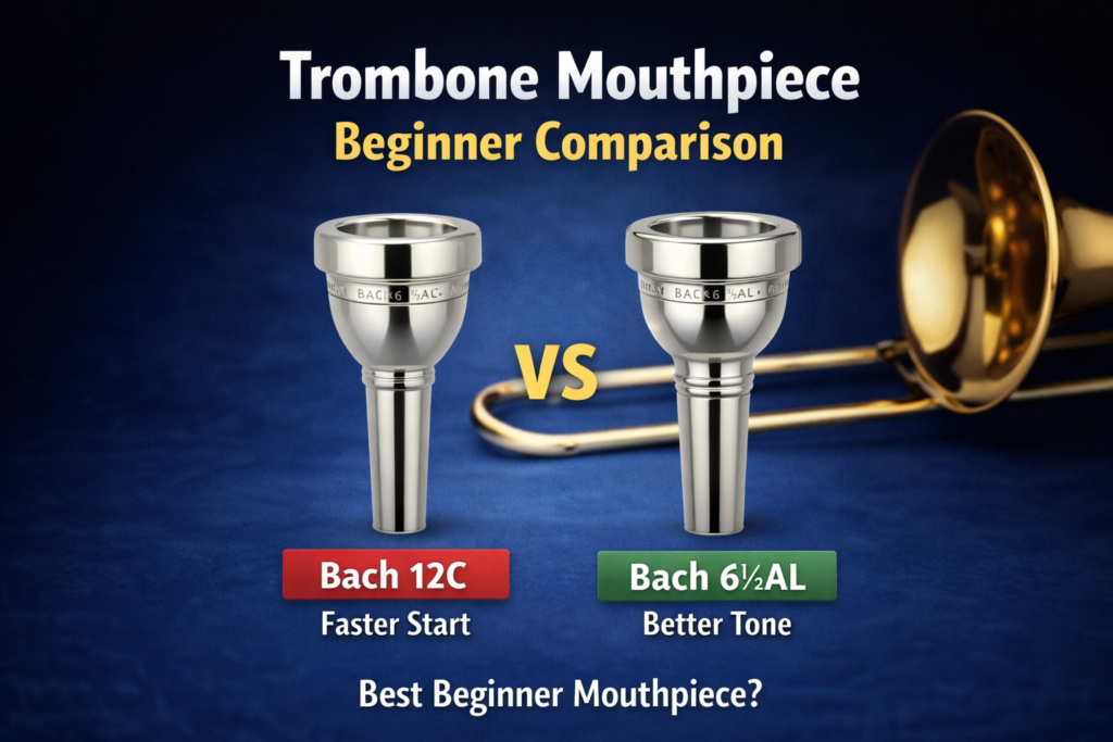 Trombone Mouthpiece Comparison Chart - The Trombone Mentor